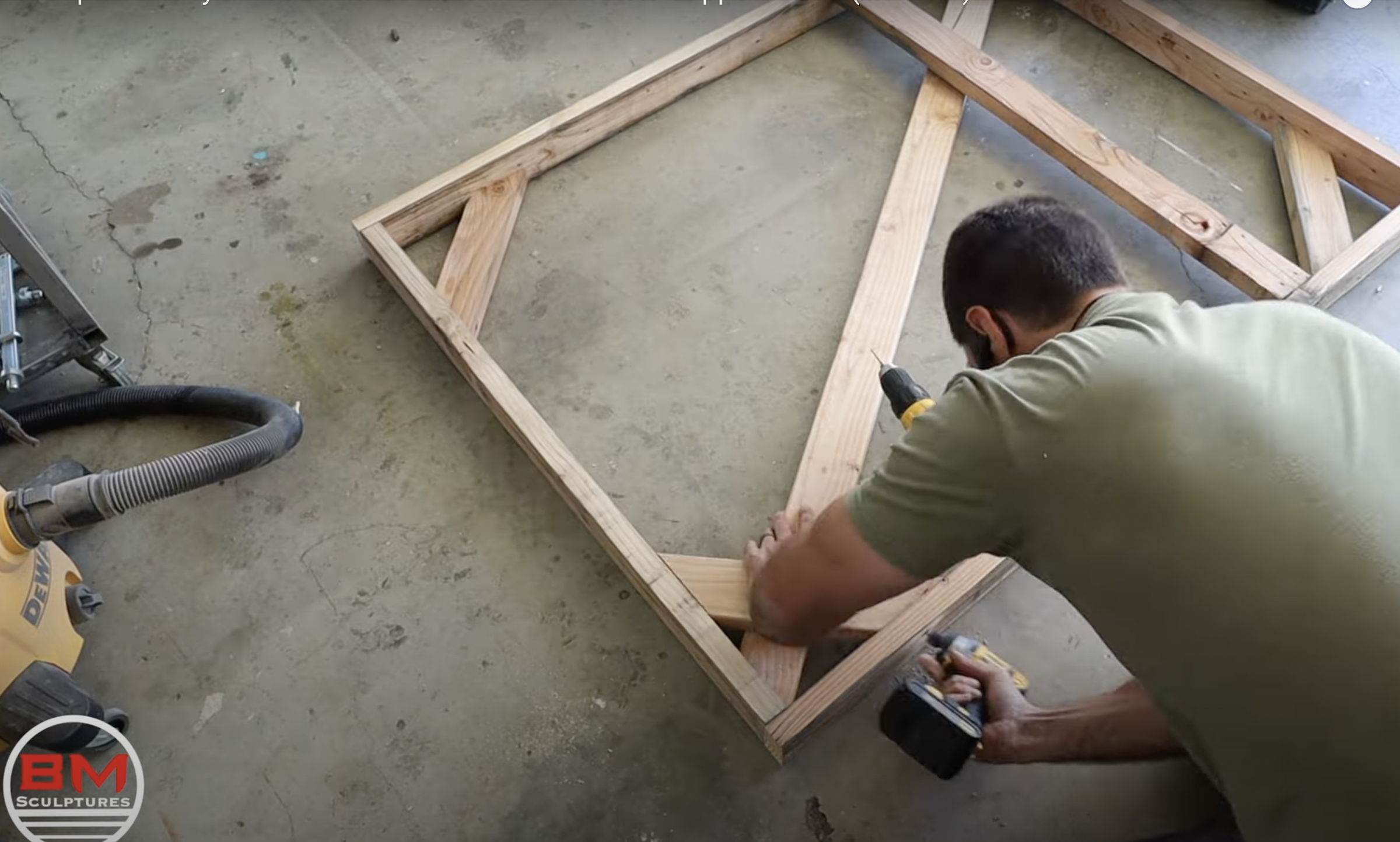 Wooden Gate and Fence With Concrete Post : 11 Steps (with Pictures ...