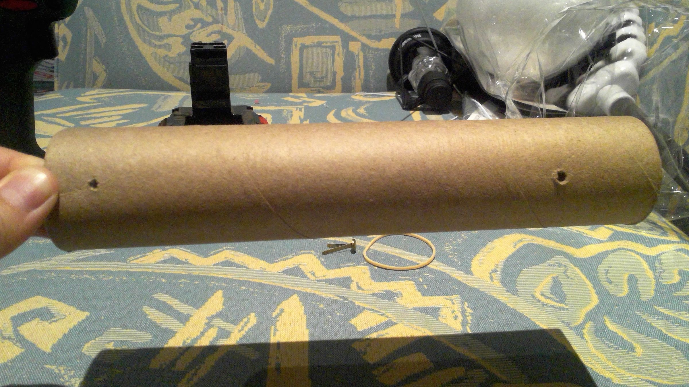 The Rubber Band Cardboard Gun - Instructables