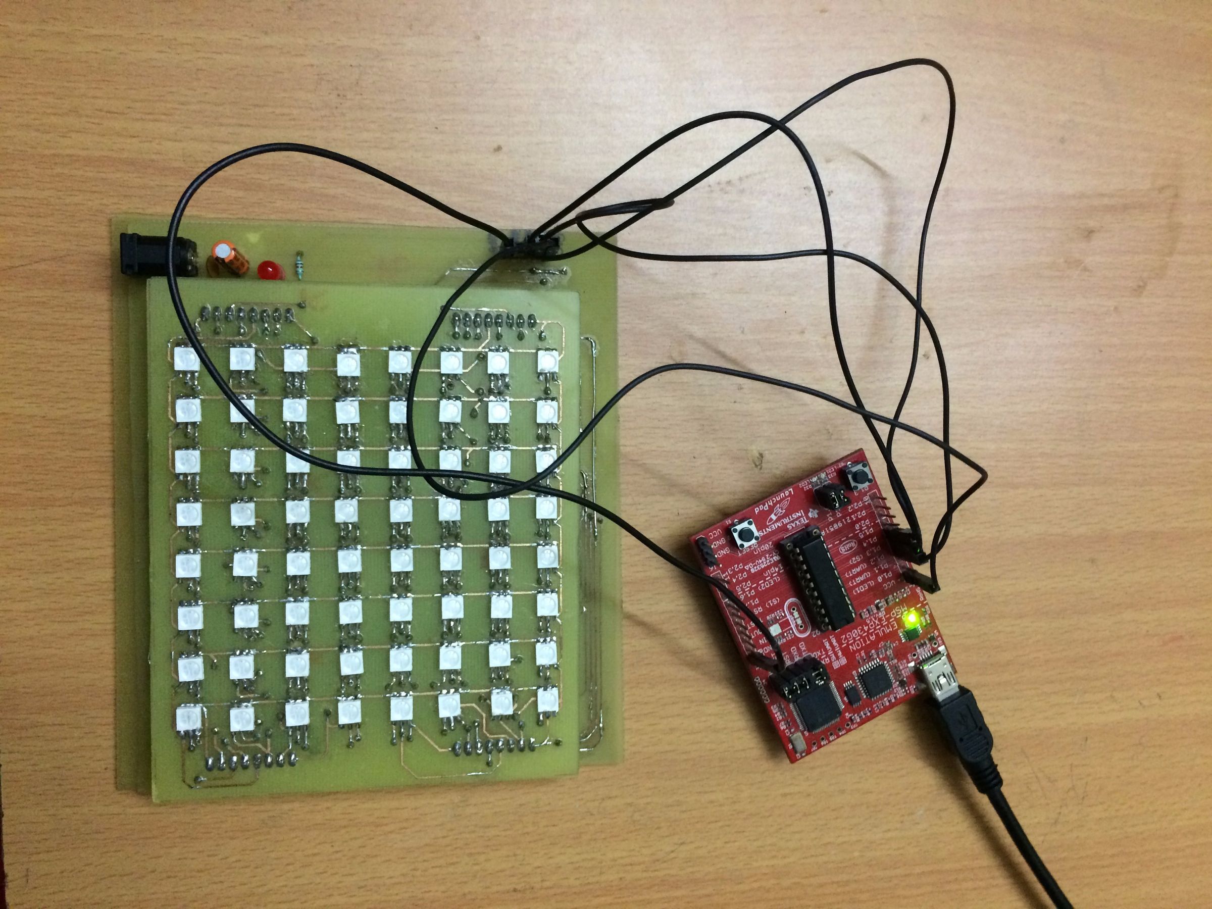 MULTIPLEXED LED MATRIX WITH DRIVER CIRCUIT : 3 Steps - Instructables