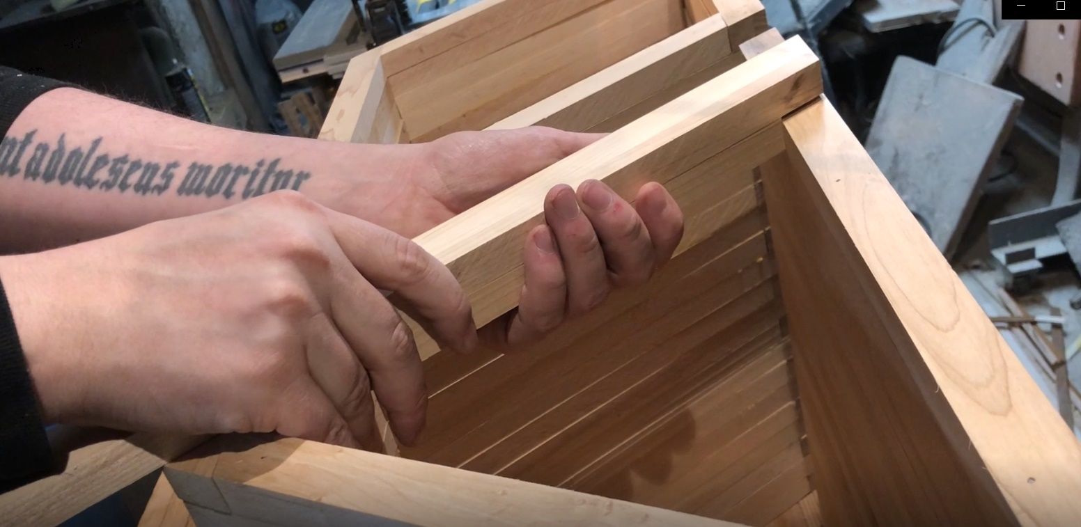 Slat-Built Modern Coffee Table (w/ Additive Joinery) : 16 Steps (with ...