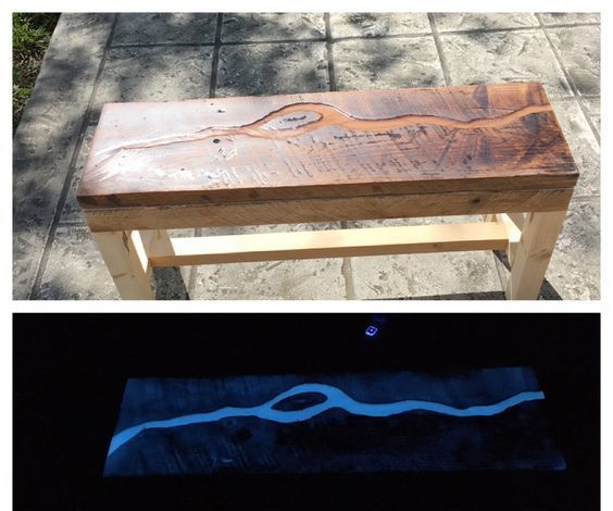 Glow River Bench : 5 Steps (with Pictures) - Instructables