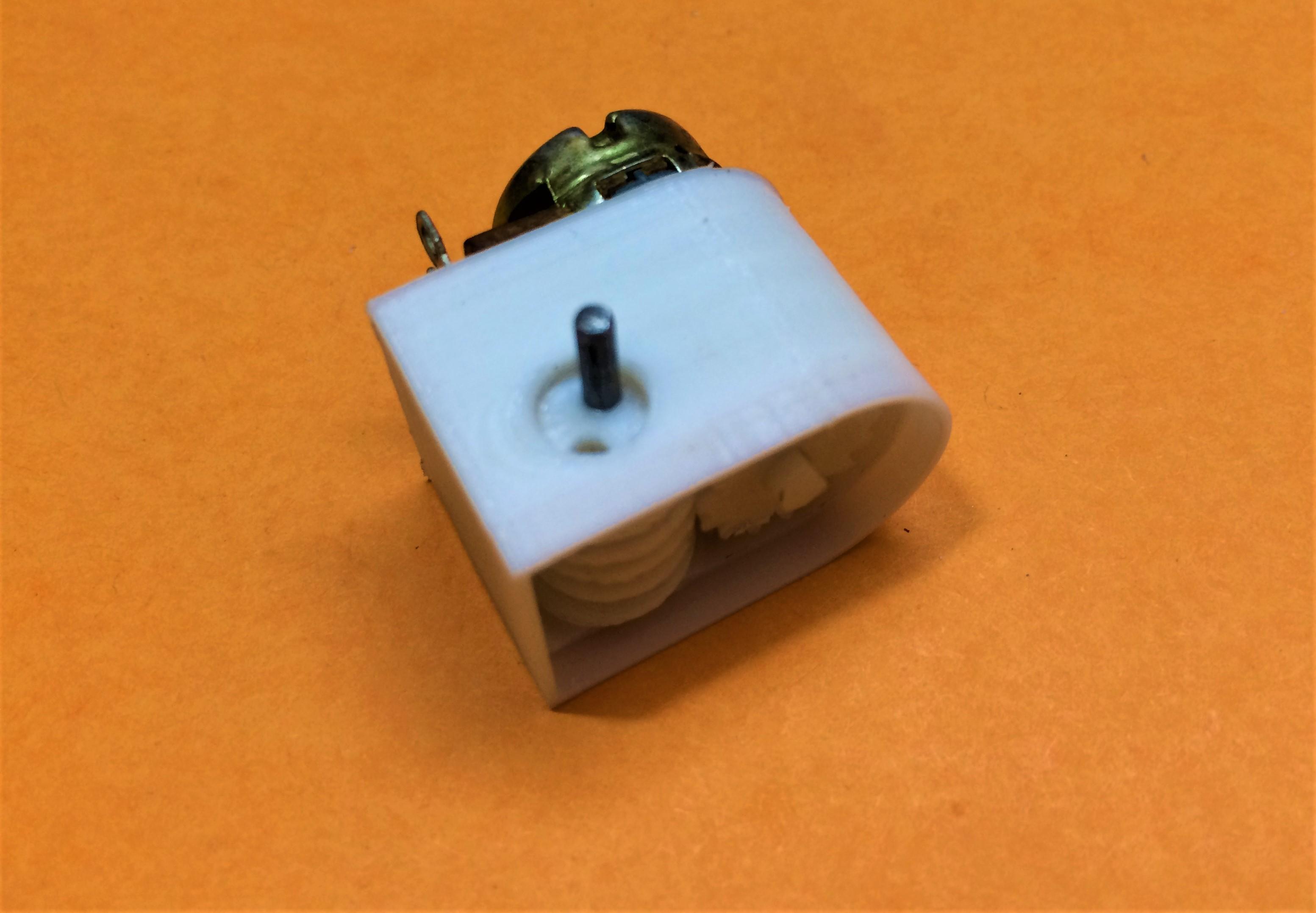 DIY Multi-Turn Potentiometer (Using Worm Gear Mechanism) : 11 Steps ...