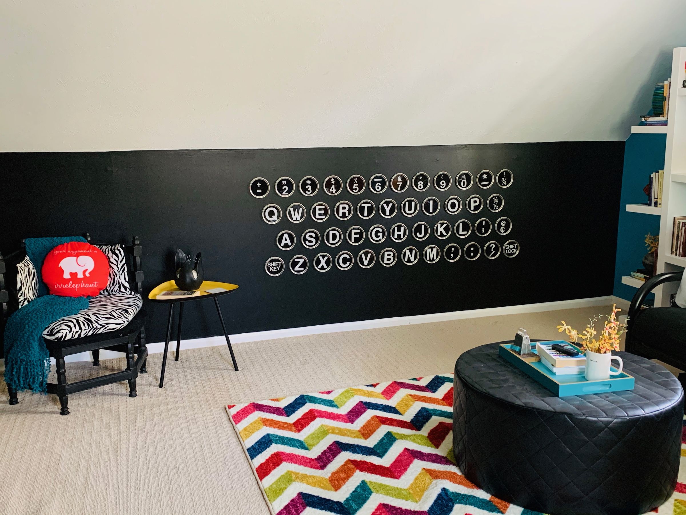 Make a Typewriter Keyboard Wall With Paper + Resin! : 7 Steps (with ...
