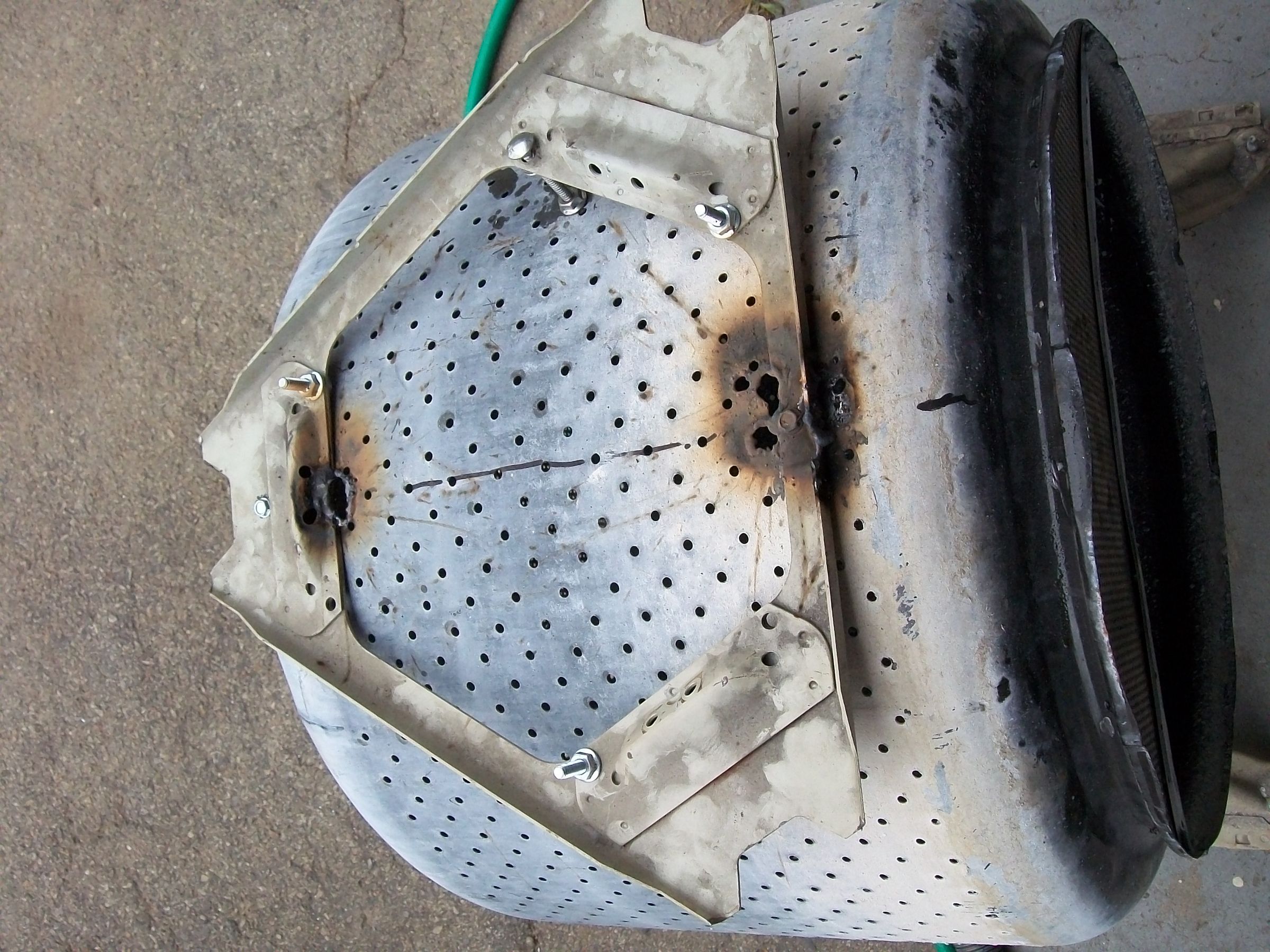 A Different Fire Pit From a Washing Machine Drum : 5 Steps (with ...