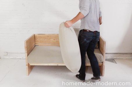 HomeMade Modern DIY Box Sofa : 11 Steps (with Pictures) - Instructables