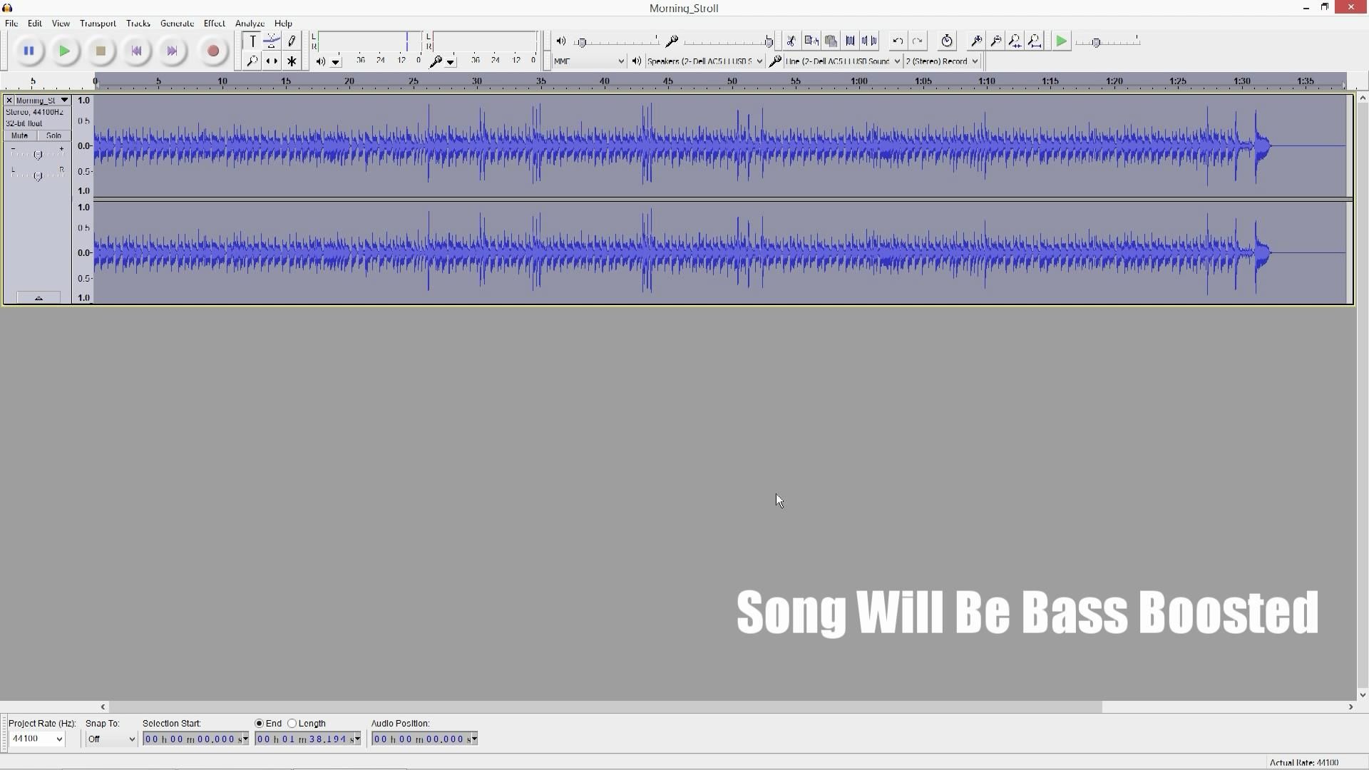 How to Bass Boost Songs With Audacity : 5 Steps - Instructables