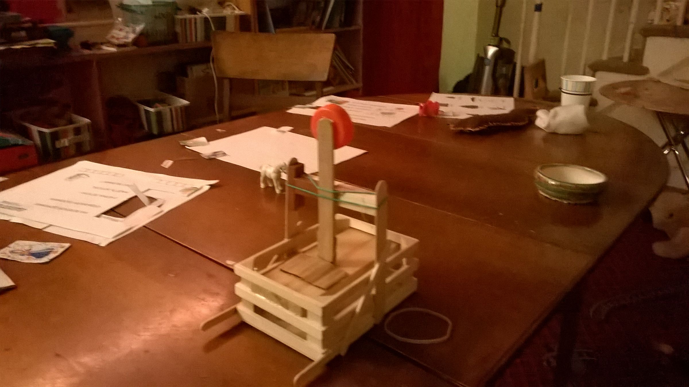 Desktop Catapult With Storage : 10 Steps (with Pictures) - Instructables