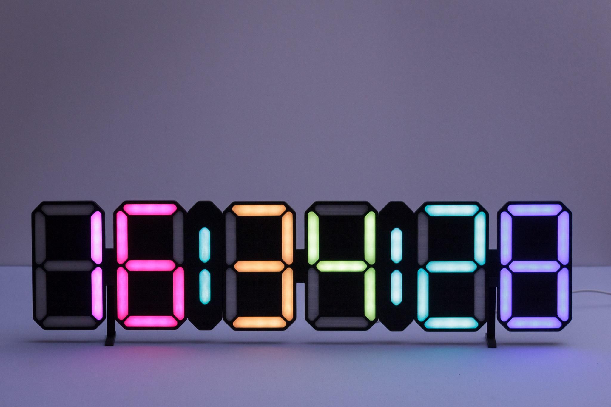 Retro 7 Segment Clock - the Final One(s) : 11 Steps (with Pictures ...
