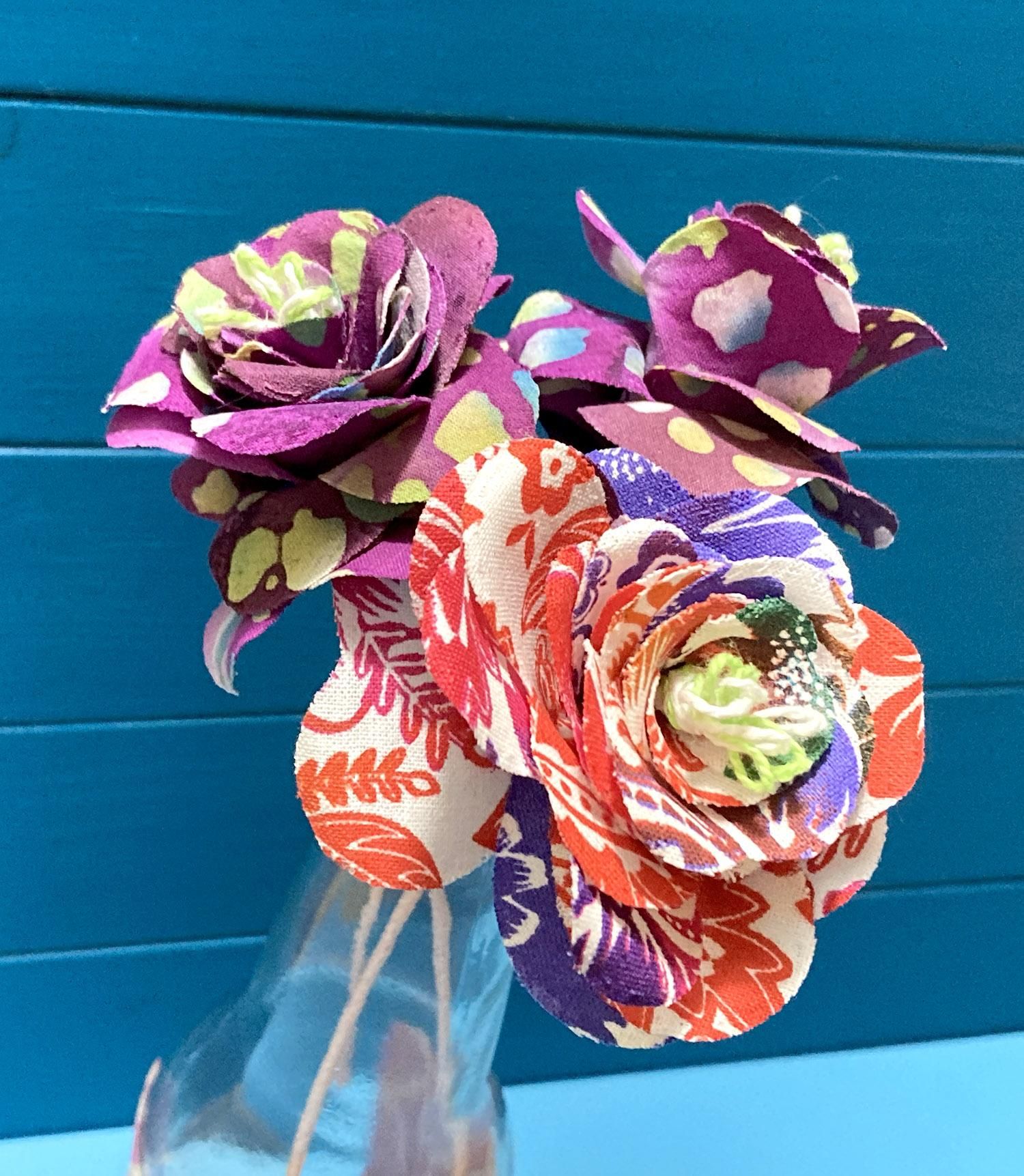 Bouquet of Fabric Flowers : 5 Steps (with Pictures) - Instructables
