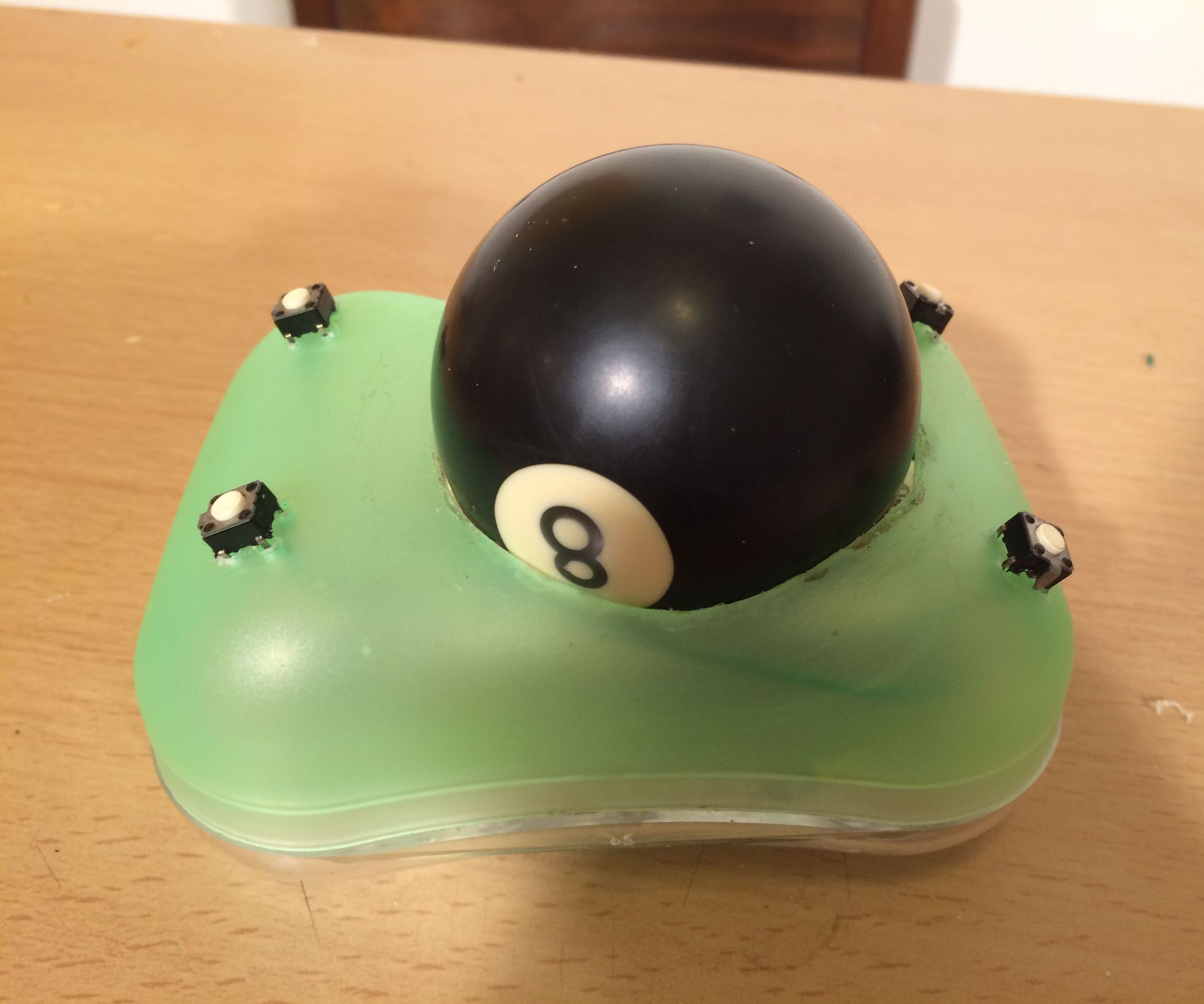 Oceans 8 Trackball Mouse : 4 Steps - Instructables