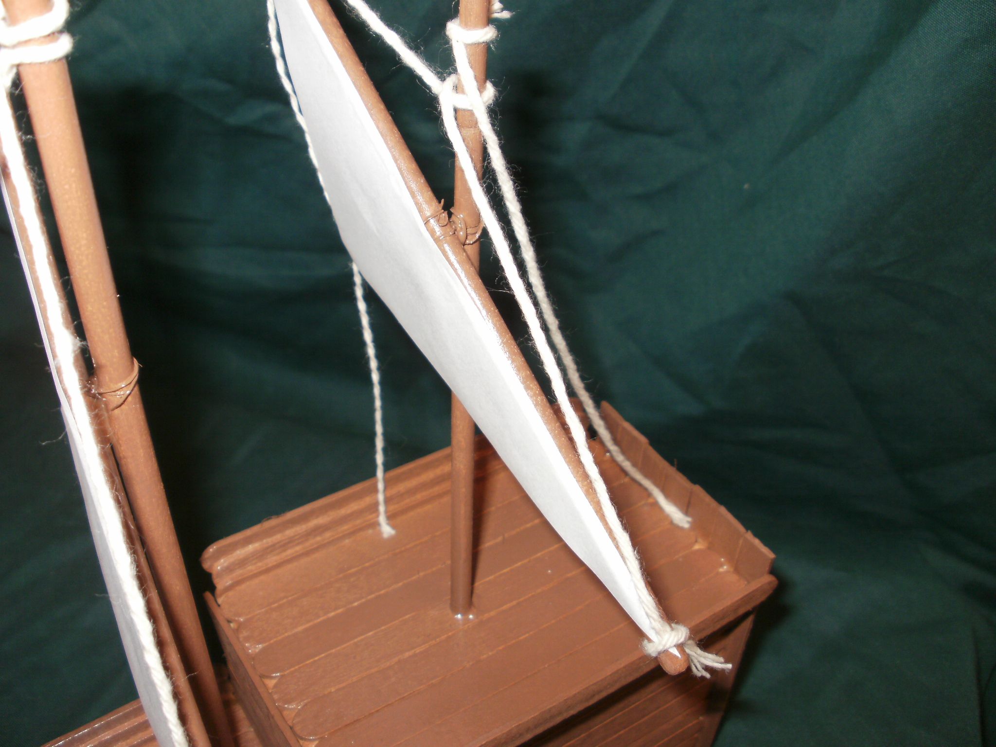 How to Build a Wooden Popsicle Stick Ship : 16 Steps - Instructables