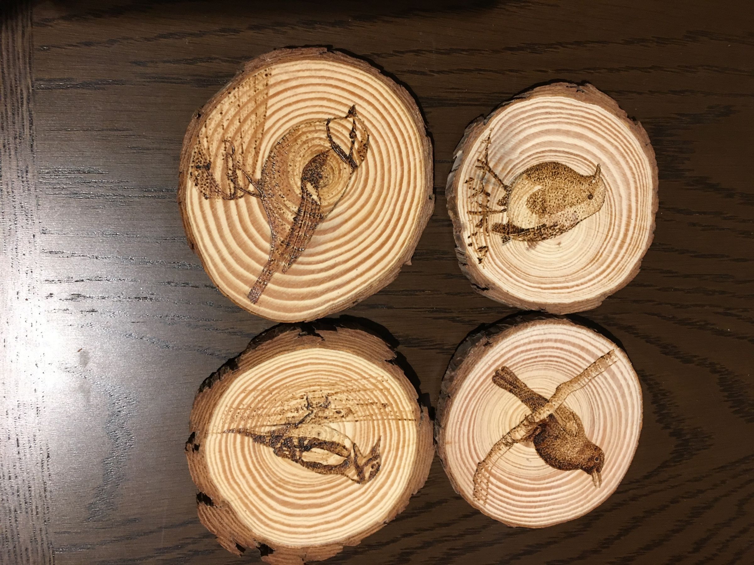 Pyrography Coasters Using a Soldering Iron : 7 Steps (with Pictures ...