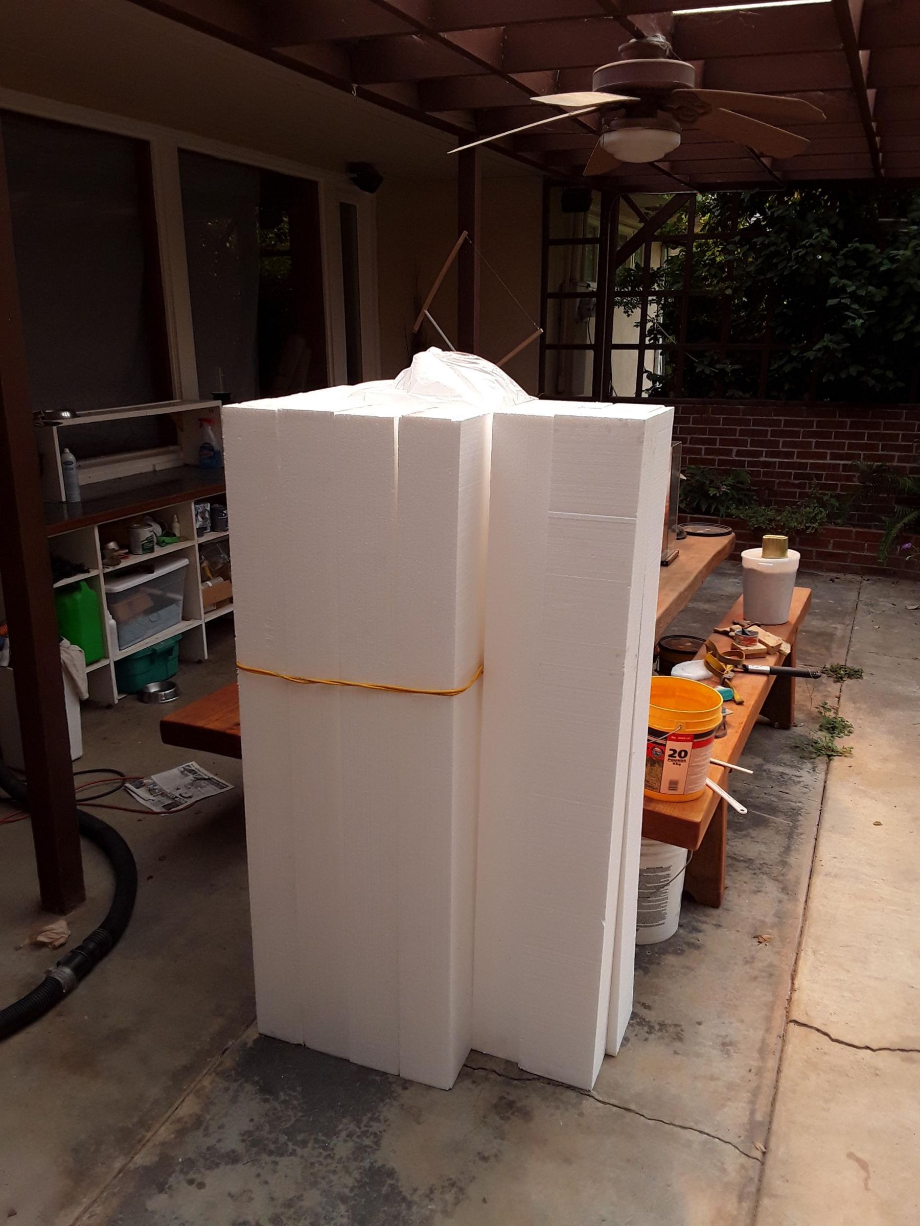 Moai From Recycled Foam : 8 Steps (with Pictures) - Instructables