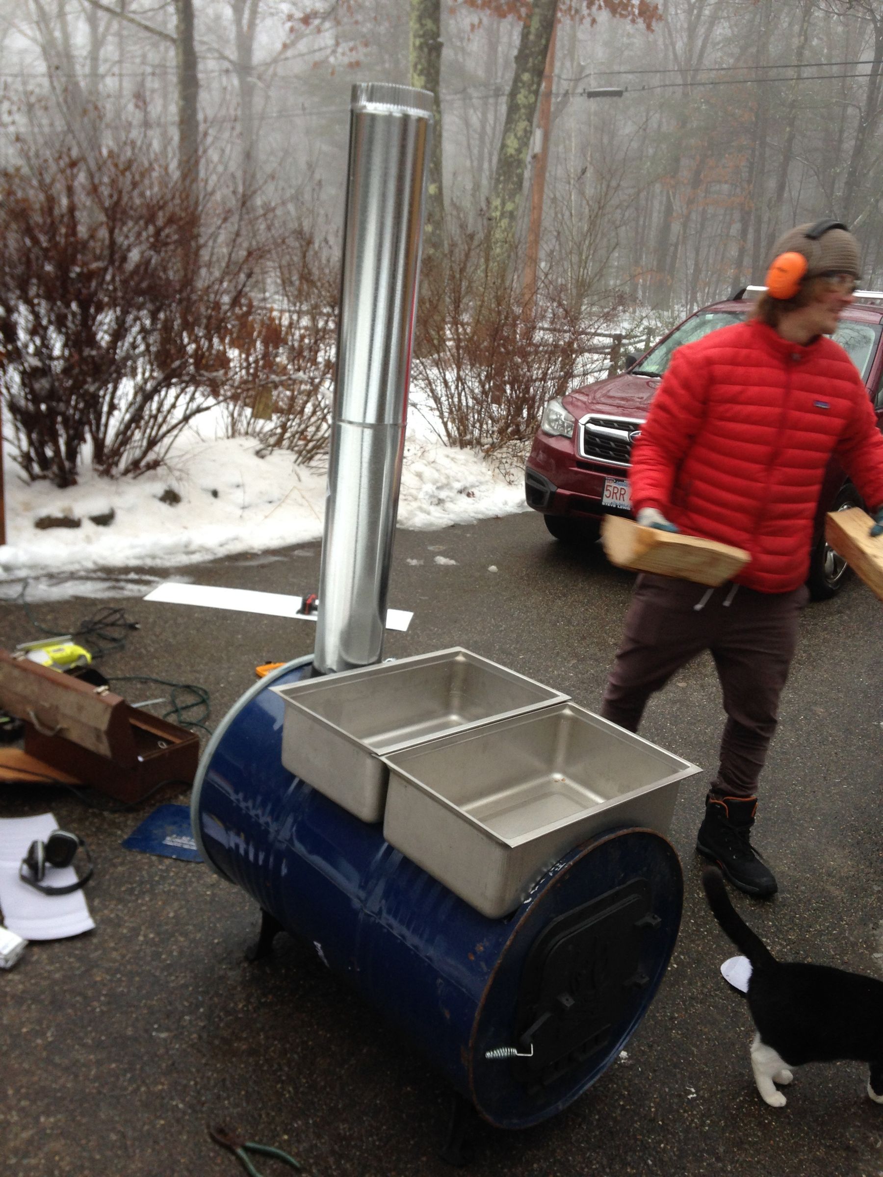 Maple Sap Evaporator for Under $100 and Finished in Under Three Hours ...