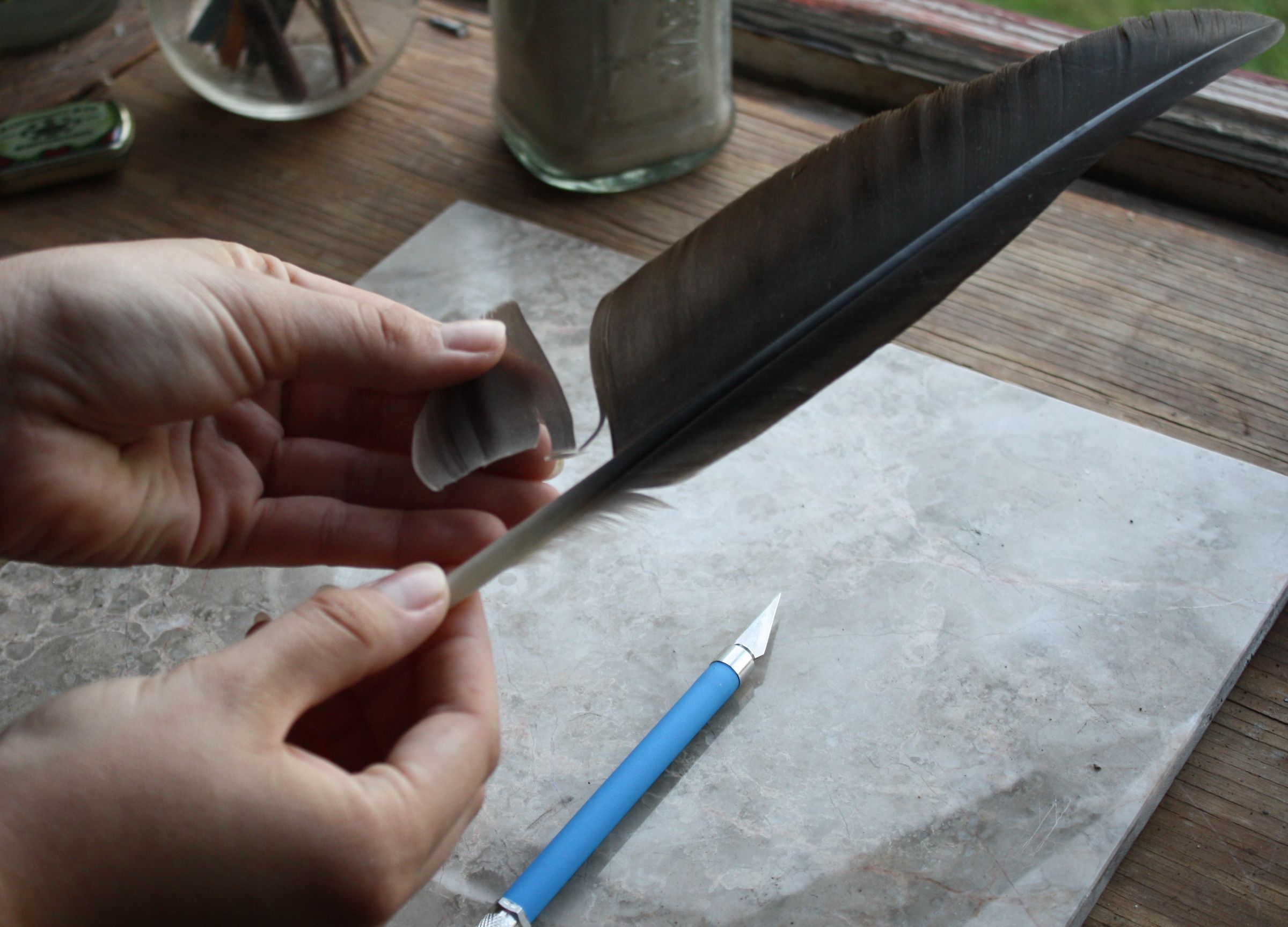 Quill Pen & Ink : 11 Steps (with Pictures) - Instructables