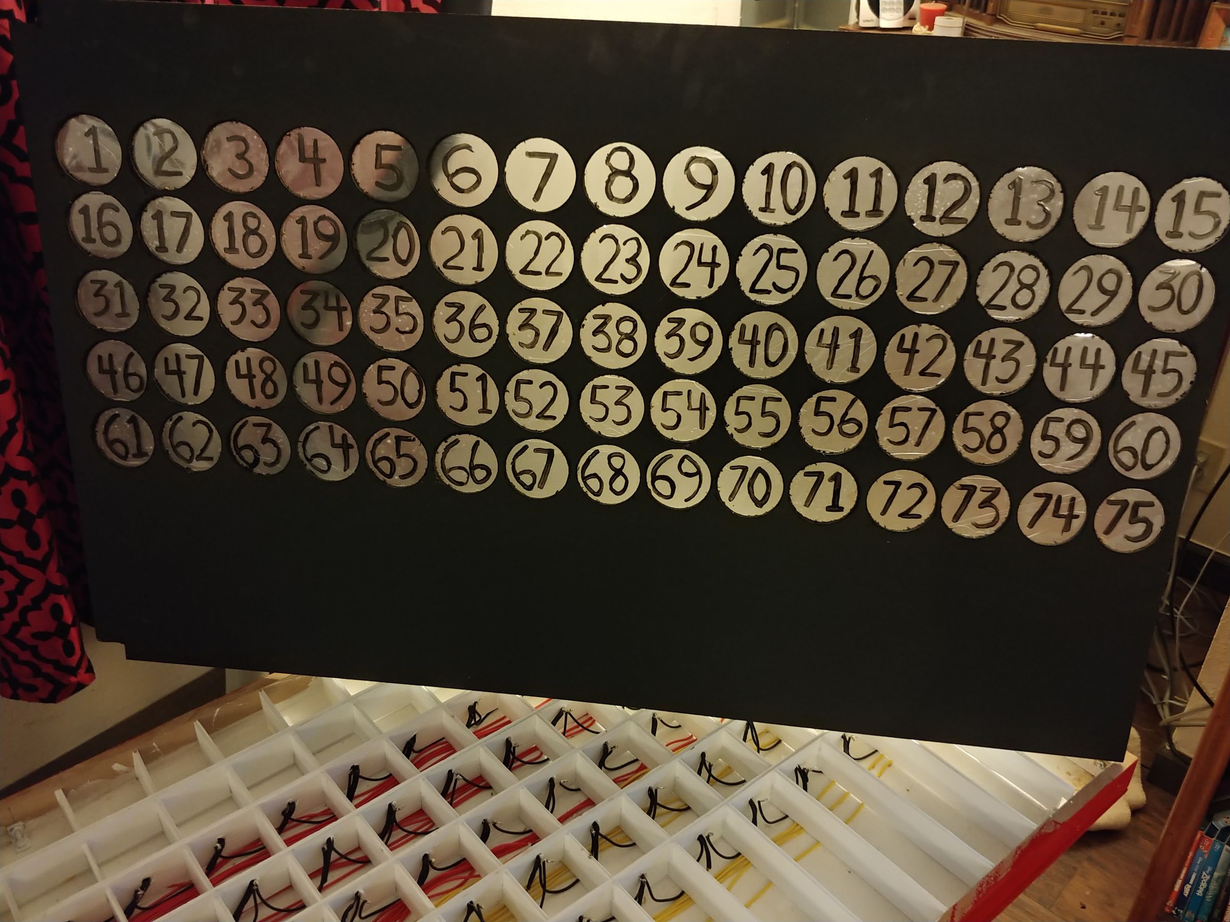 Bingo Number Board : 9 Steps - Instructables