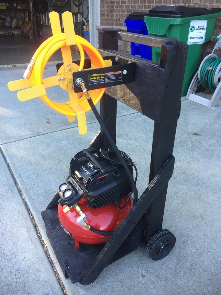 Air Compressor Cart : 4 Steps (with Pictures) - Instructables