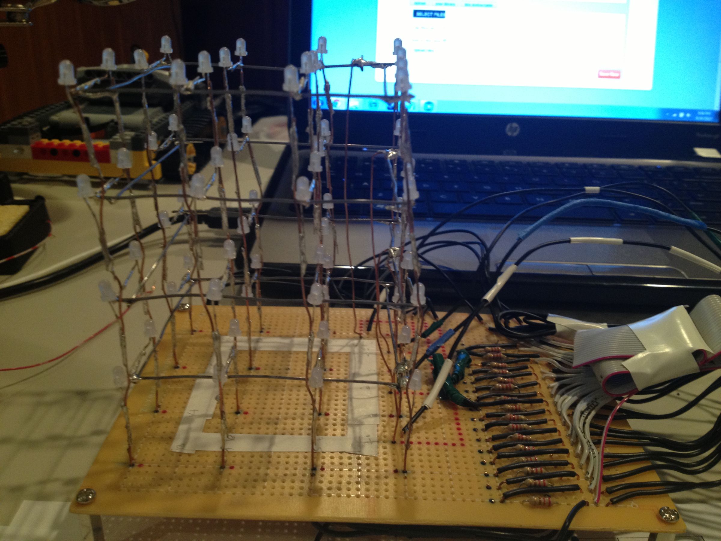 How to Write Your Own 4x4x4 LED Cube Show for Arduino : 6 Steps ...