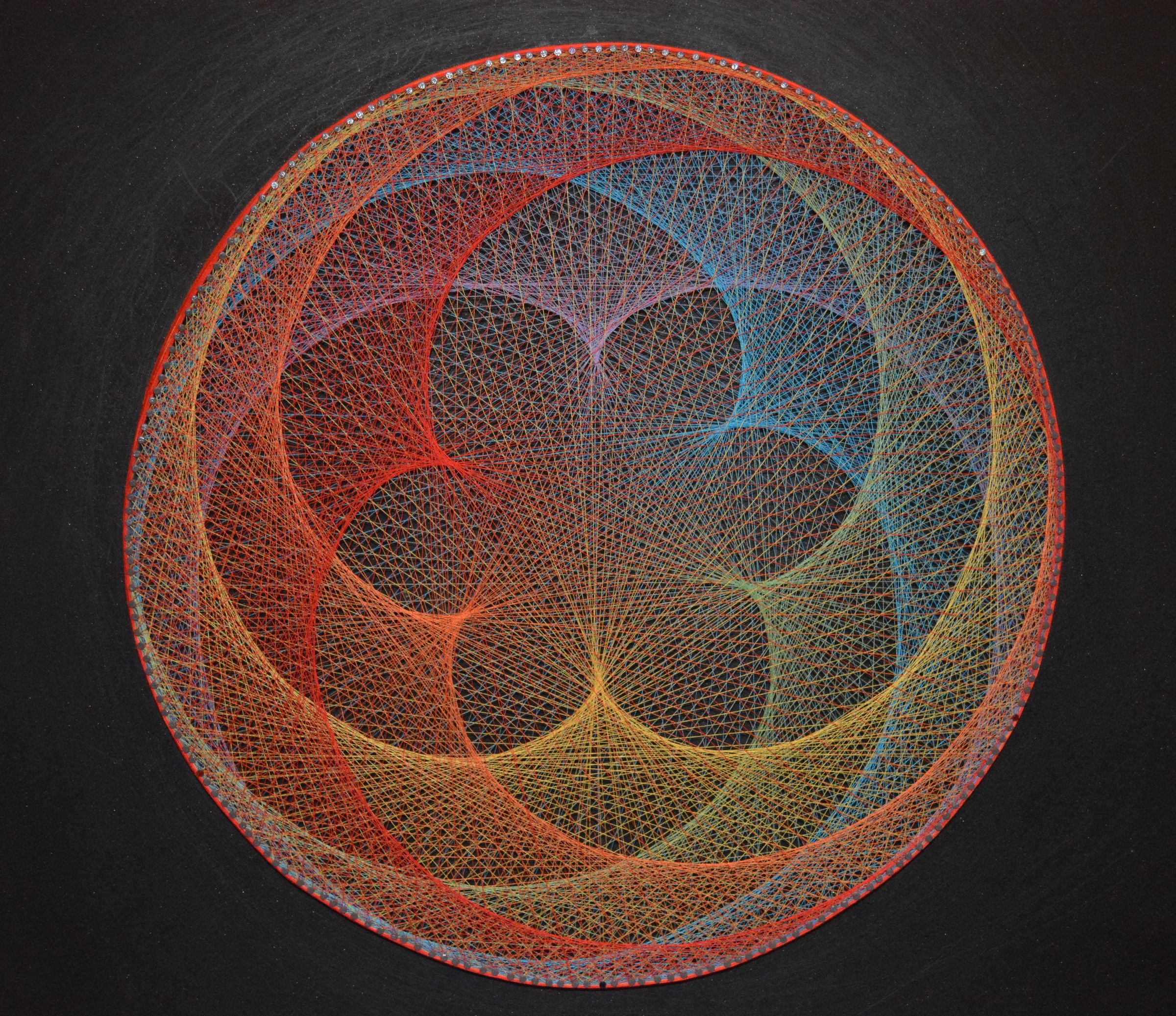 Flower String Art : 4 Steps (with Pictures) - Instructables