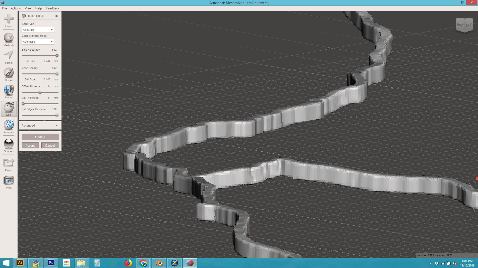 Make a 3d Print of Your Hike From a GPS Track : 9 Steps - Instructables