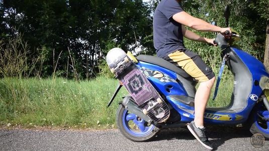Motorcycle Skateboard Rack : 8 Steps (with Pictures) - Instructables
