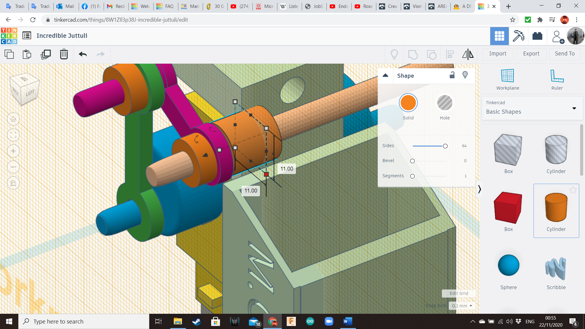 Tinkercad Robotics for School: Evil Zipline Robot! : 17 Steps (with ...