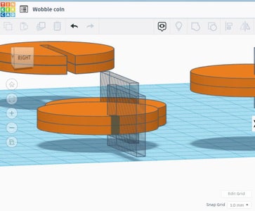 Wobble Coin Using Tinkercad for 3D Printing : 10 Steps (with Pictures ...