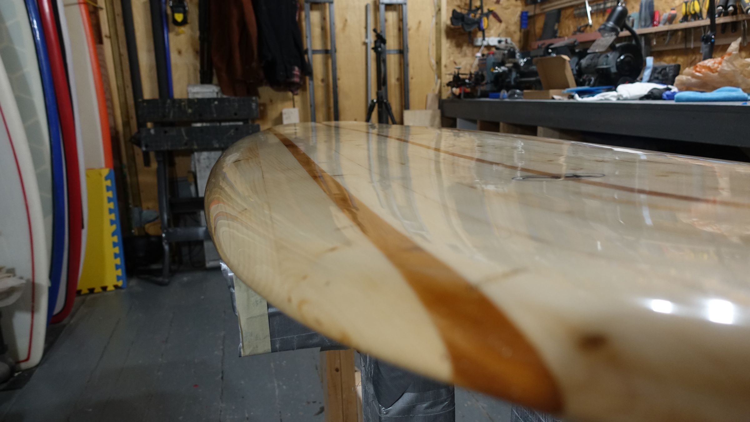 How to Make a Chambered Wooden Surfboard : 18 Steps (with Pictures ...