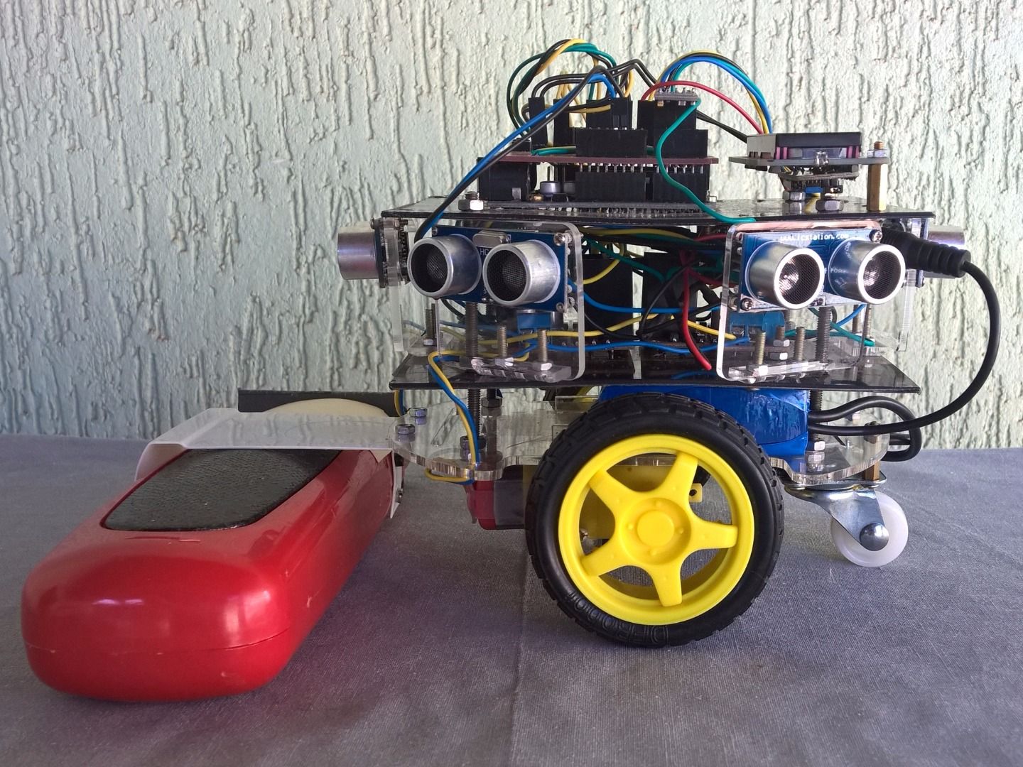 Homemade Cleanning Robot With Bluetooth : 5 Steps - Instructables