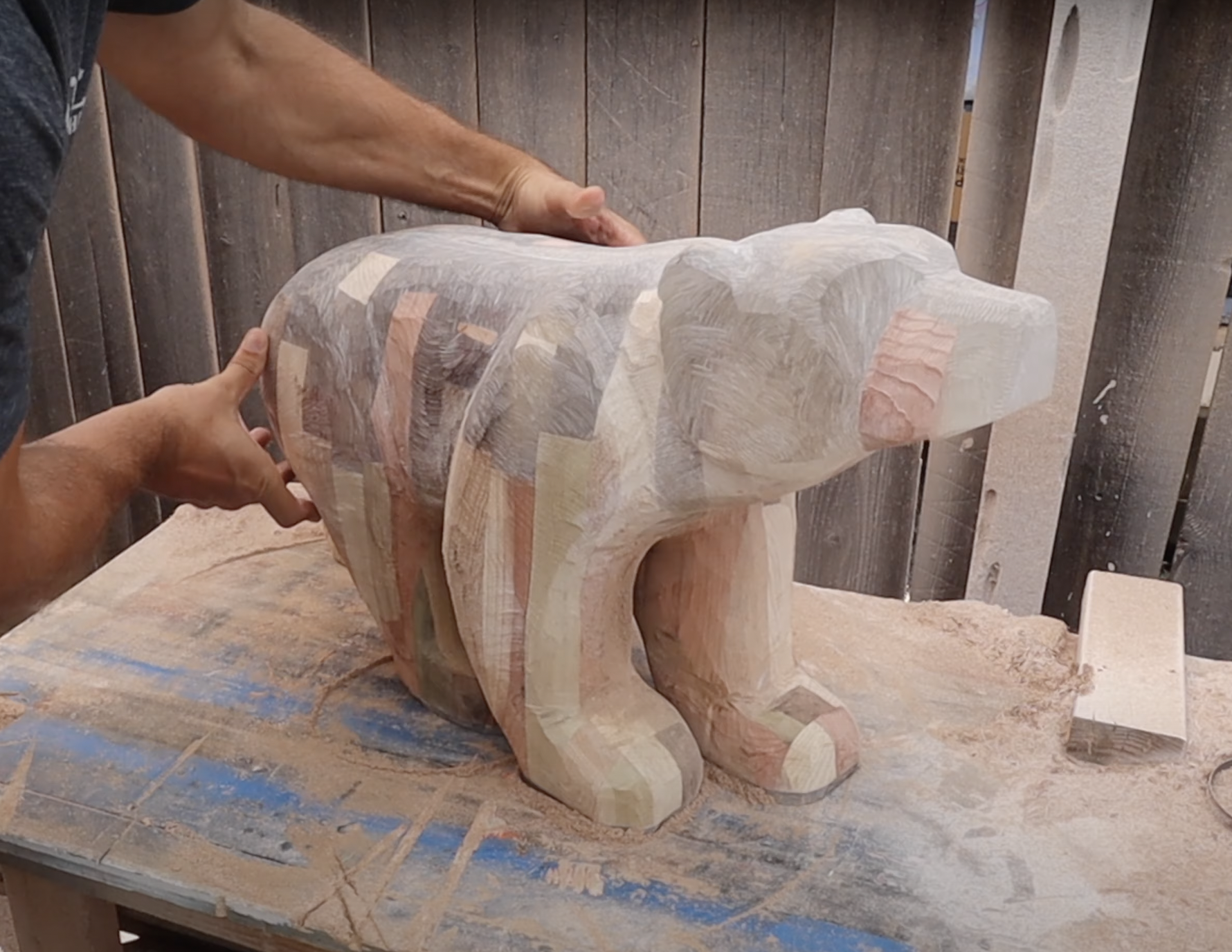 Carving a Bear of Out Epoxy and Wood : 10 Steps (with Pictures ...