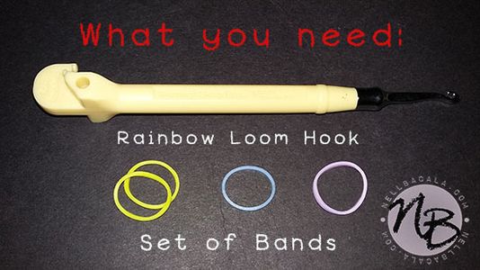 Standard 6 Loop Set Up for Hook Only Rainbow Loom Bracelets : 9 Steps ...