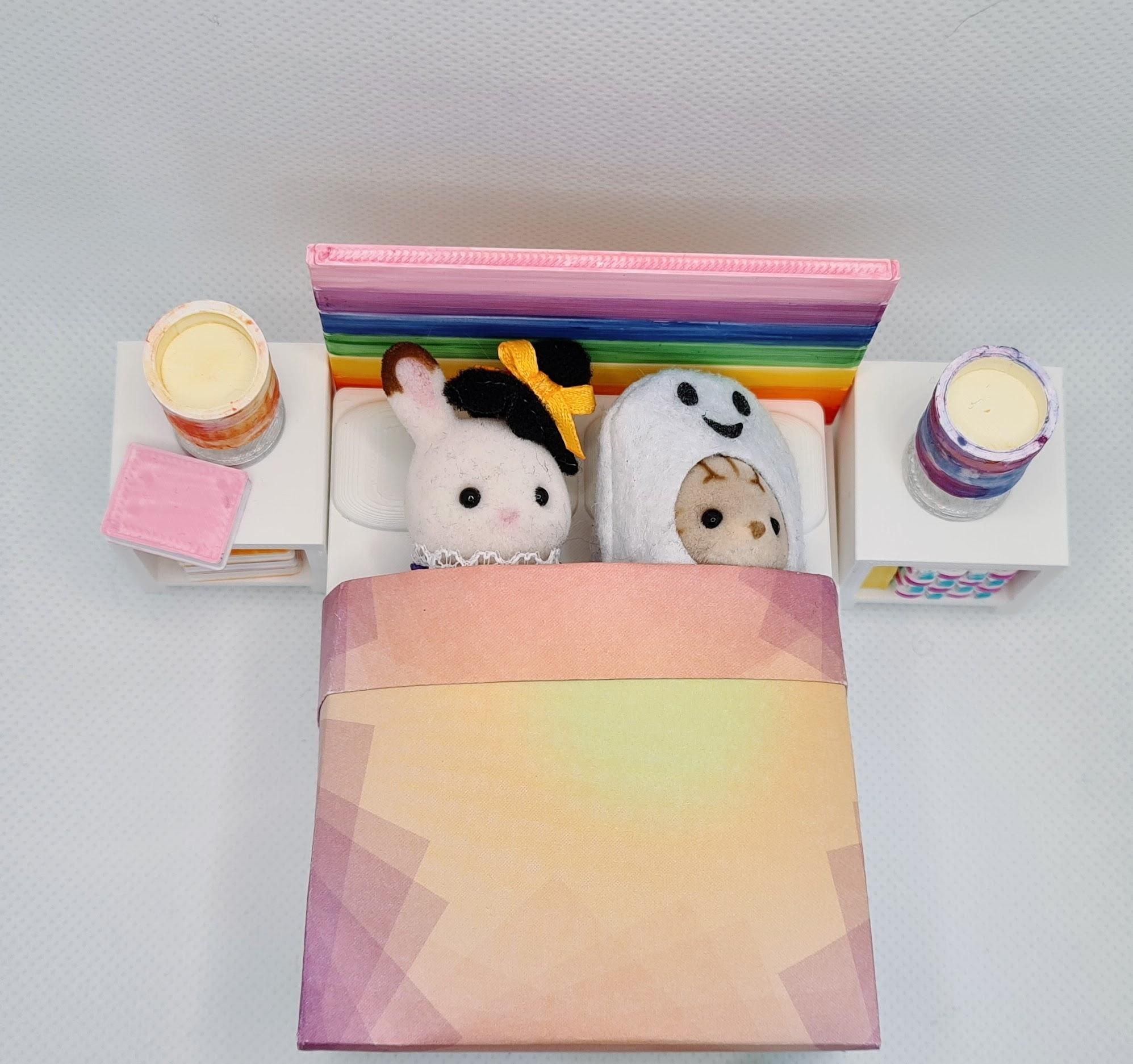 Sylvanian Kids' Bedroom Furniture! (3D Printed Tinkercad Project) : 10 ...
