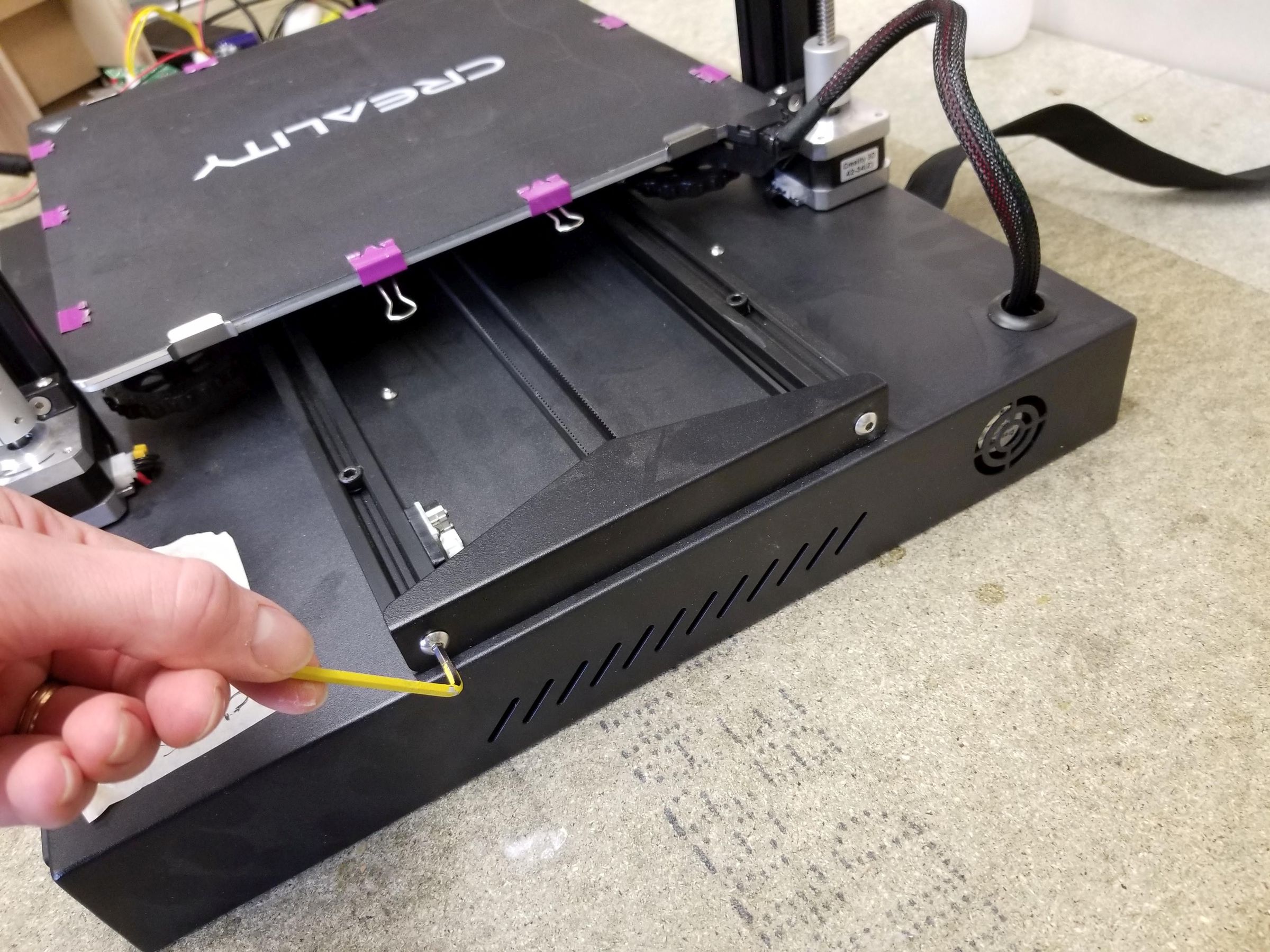 Creality CR10S Pro Y Axis Stepper and Power Upgrade : 8 Steps ...