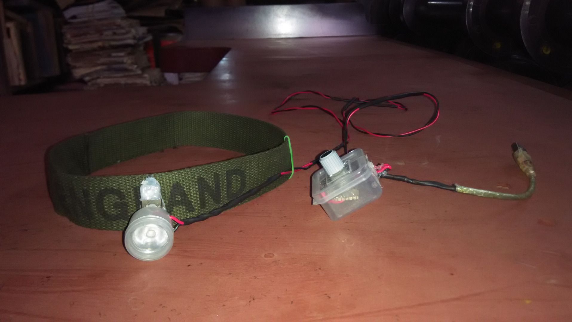 Make Your Own USB Rechargeable LED Headlight Torch : 4 Steps ...