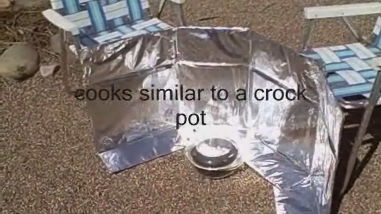 Simplest Solar Cooker Ever! (cardboard and Foil Oven) Cheapest/easiest ...