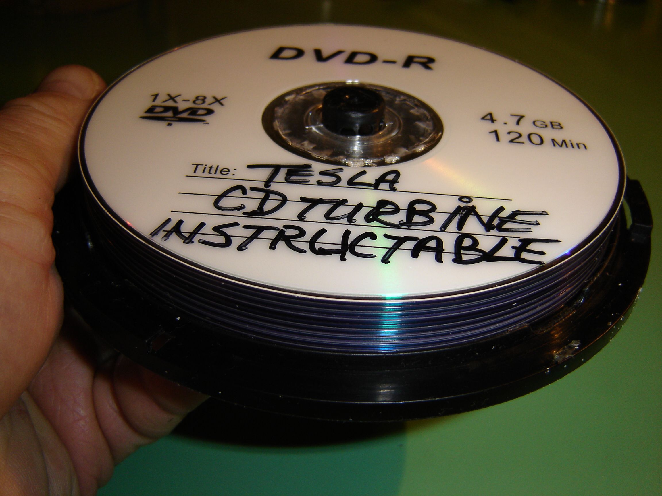 Build an Amazing Tesla CD Turbine : 11 Steps (with Pictures ...