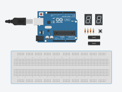 Making a 7 Segment Display Counter With BCD Logic : 7 Steps - Instructables