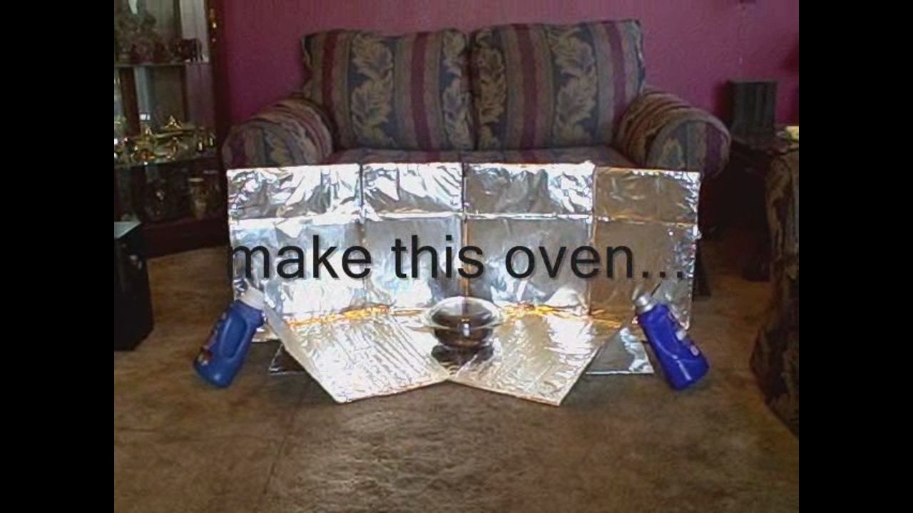 Simplest Solar Cooker Ever! (cardboard and Foil Oven) Cheapest/easiest ...