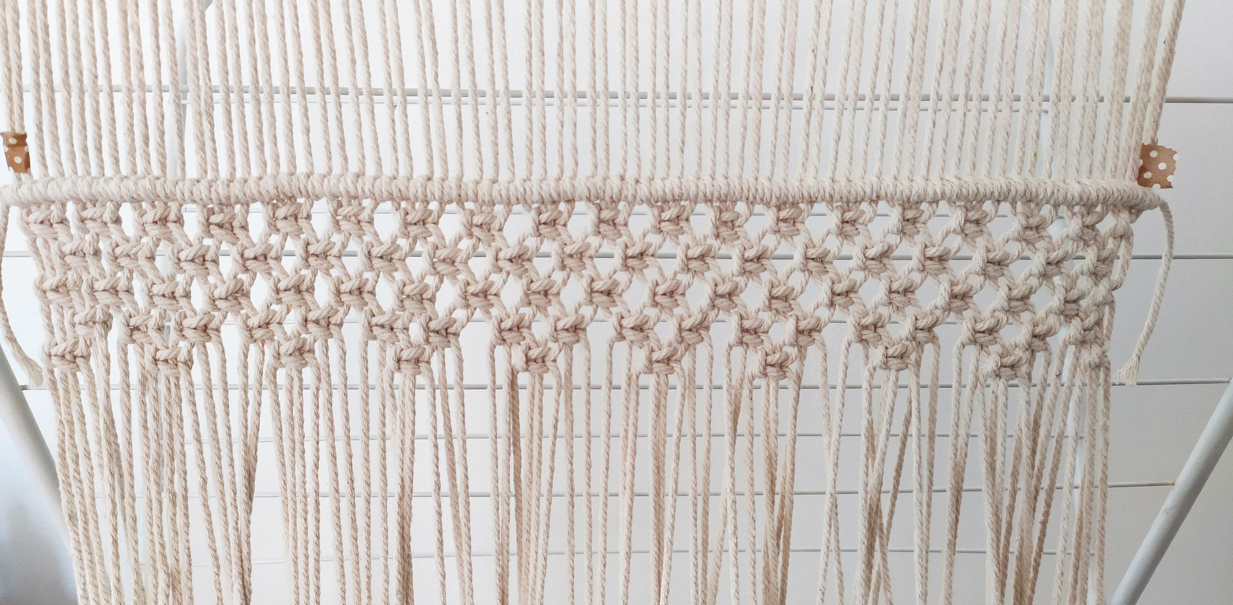How to Make a Bohemian Macrame Rug : 14 Steps (with Pictures ...