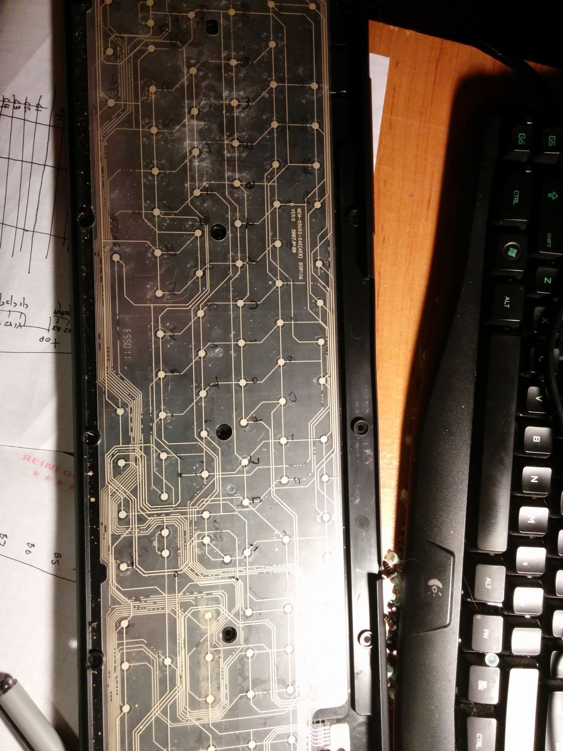 Mapping the Innards of a Keyboard : 7 Steps (with Pictures) - Instructables