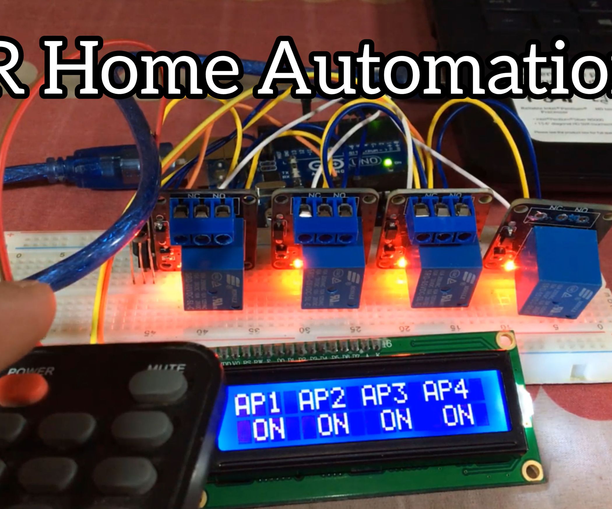 IR Home Automation Using Relay : 6 Steps (with Pictures) - Instructables
