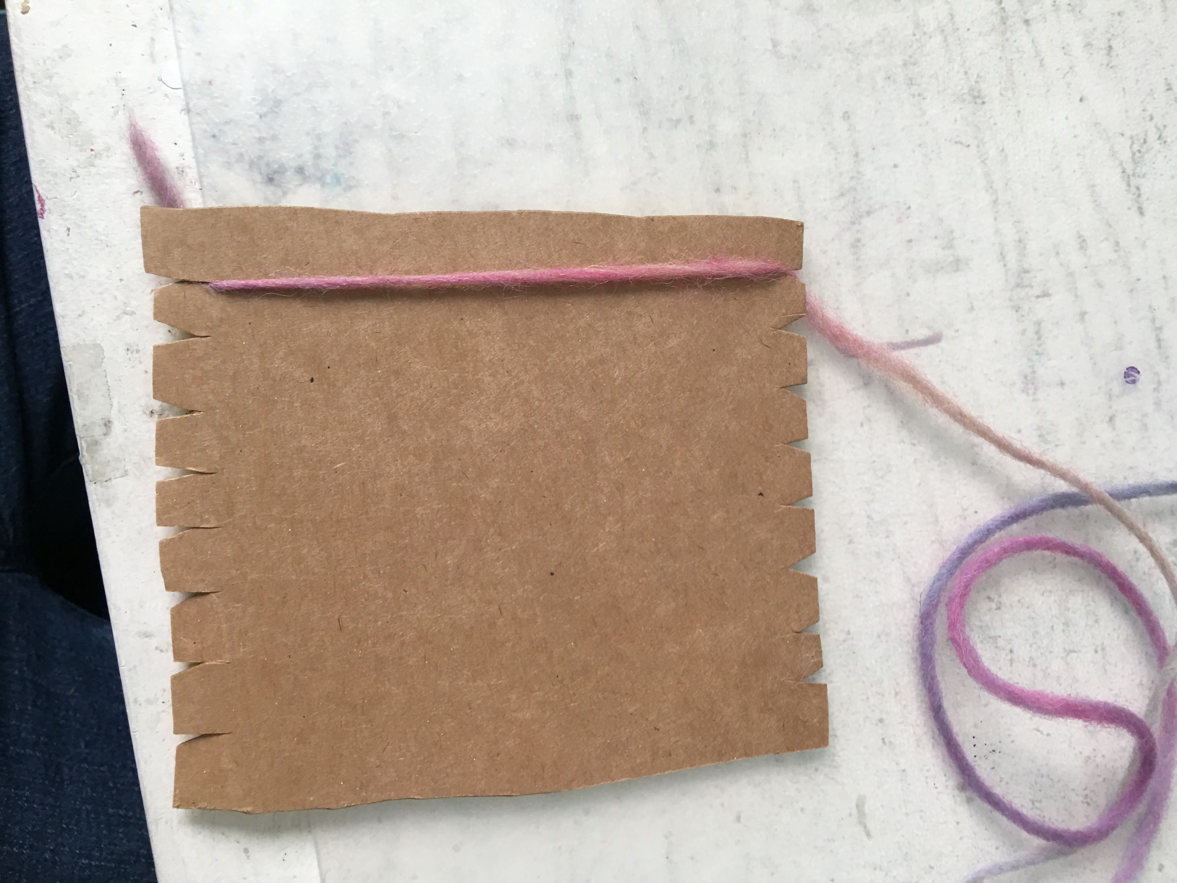 How to Weave Without a Real Loom : 6 Steps - Instructables