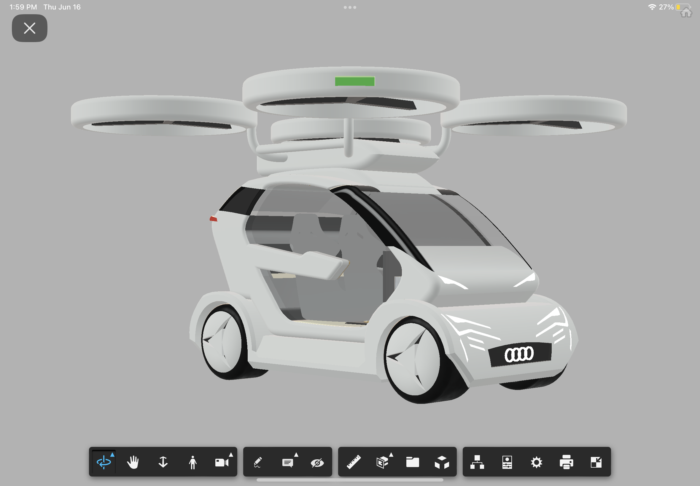 Creating a Flying Car Using 3D Designing! (TinkerCad and Fusion 360 ...