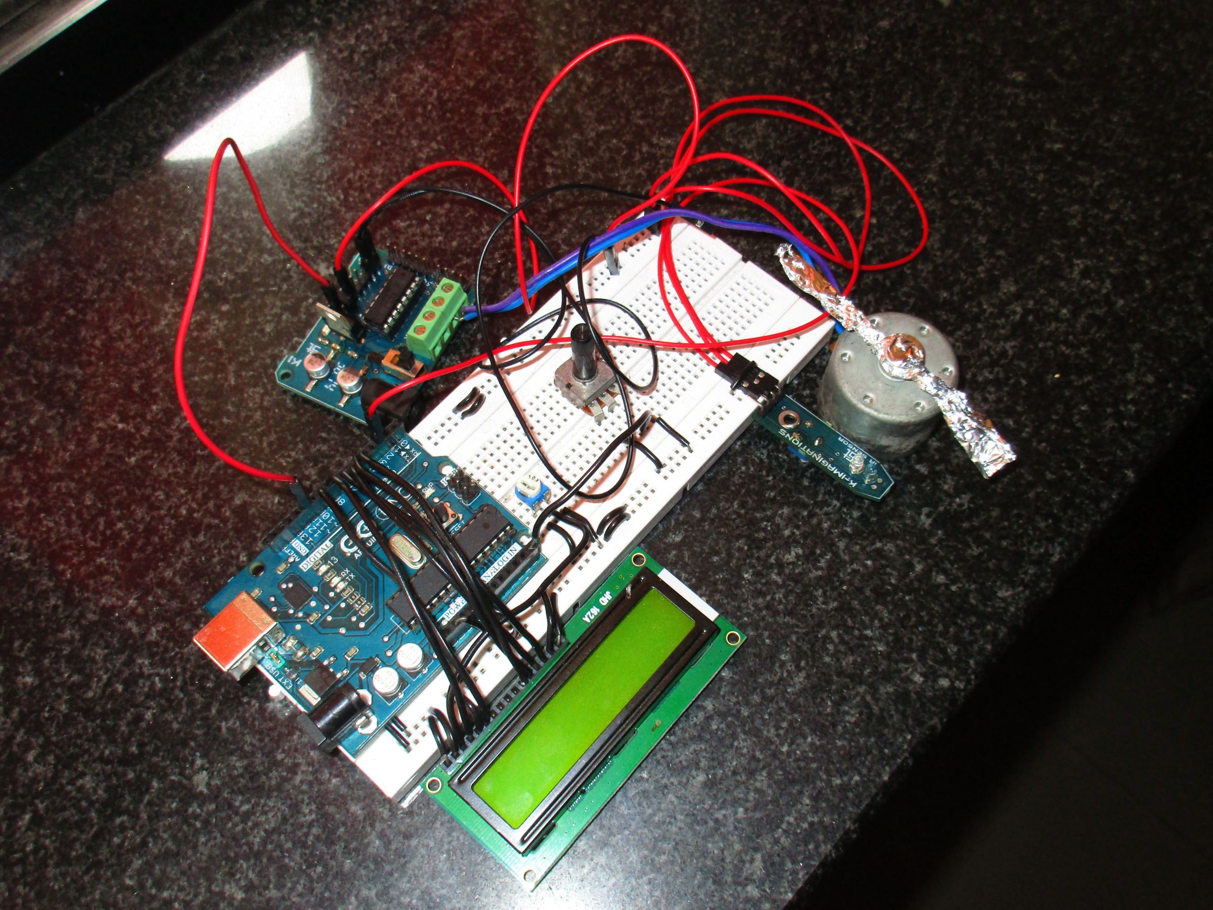 Motor Speed Tester Using Arduino & IR Sensor : 6 Steps - Instructables