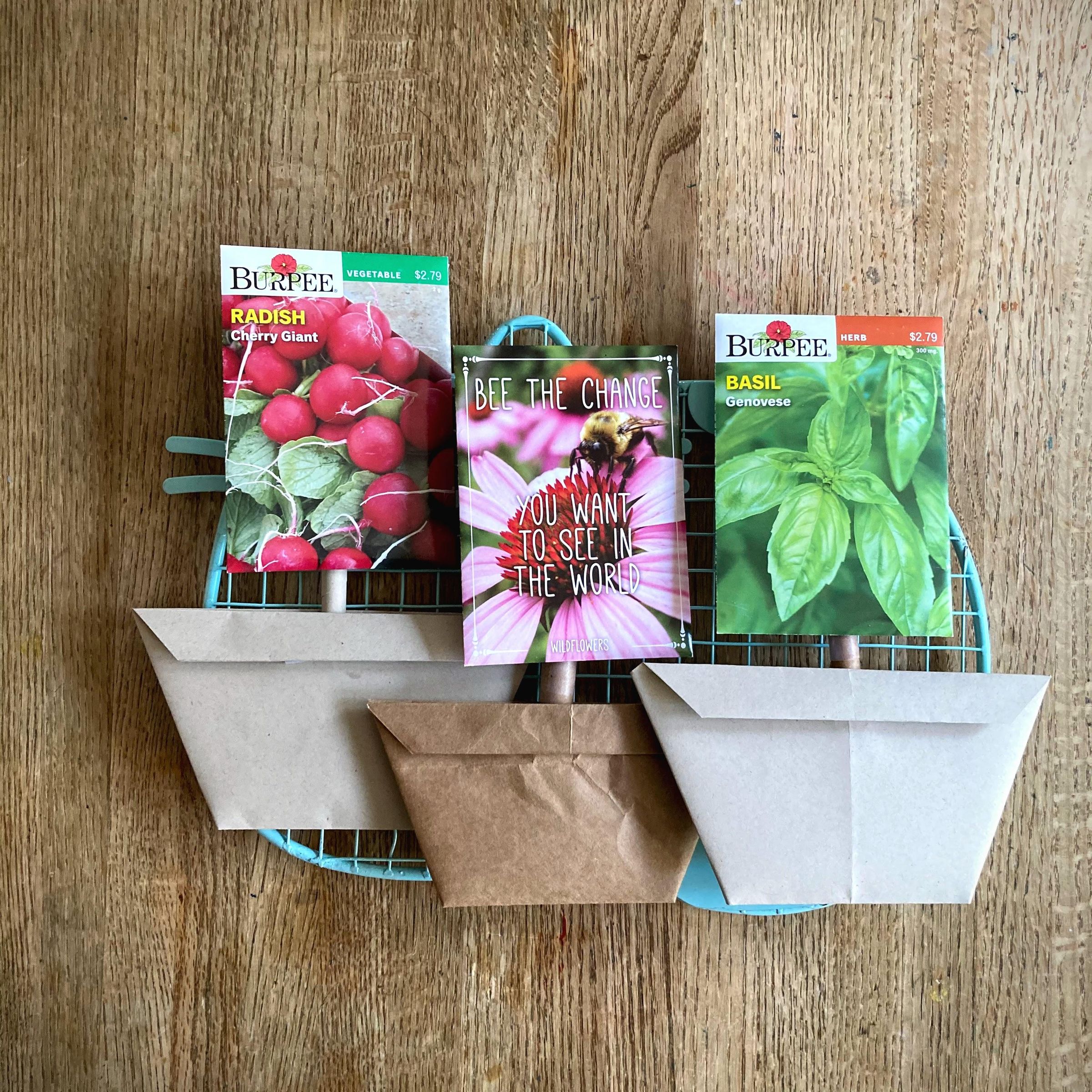Decorative Paper Flower Pot for Seed Packets : 13 Steps (with Pictures ...