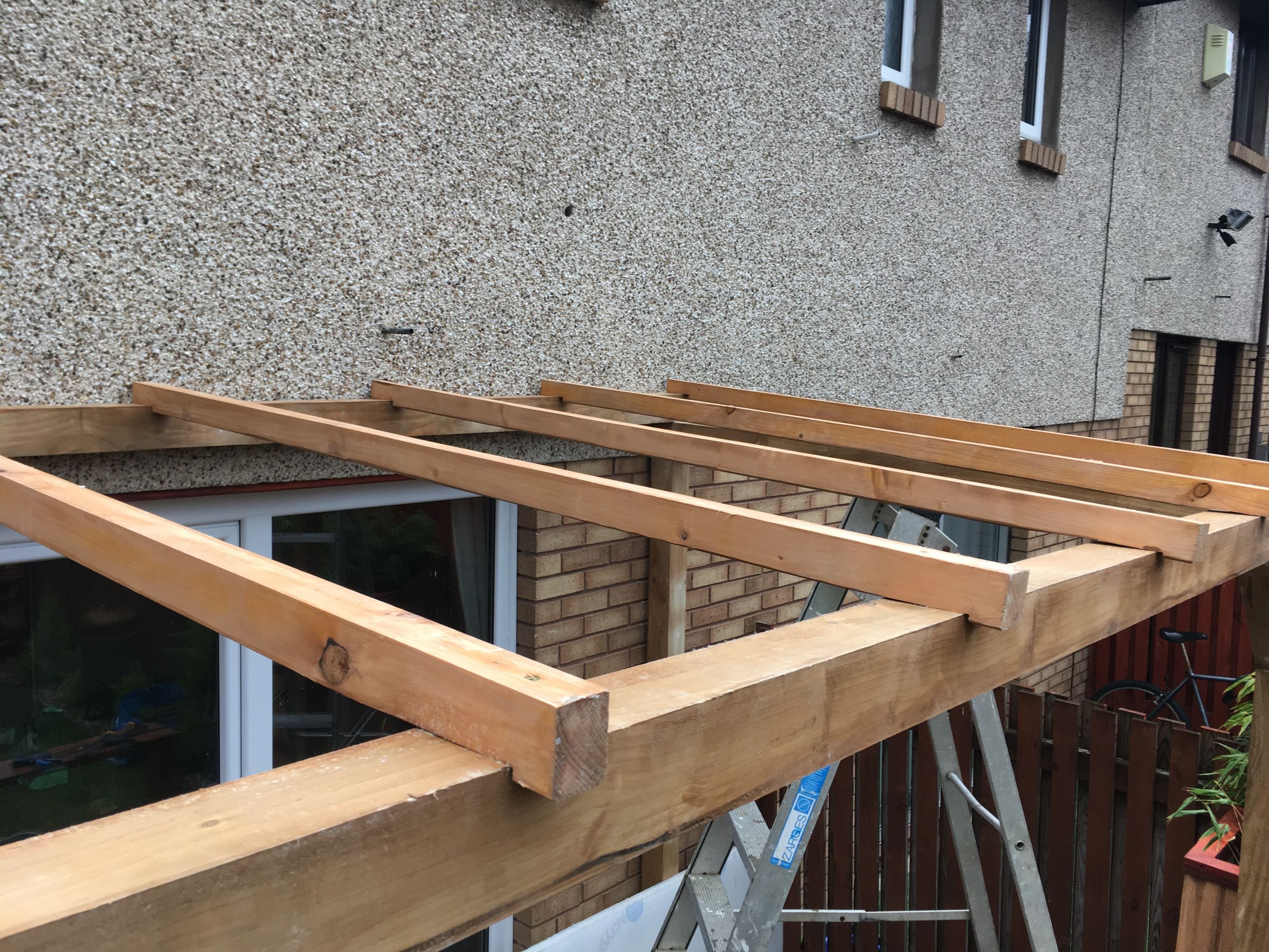 Transparent Roof Pergola on a Budget. : 16 Steps (with Pictures ...