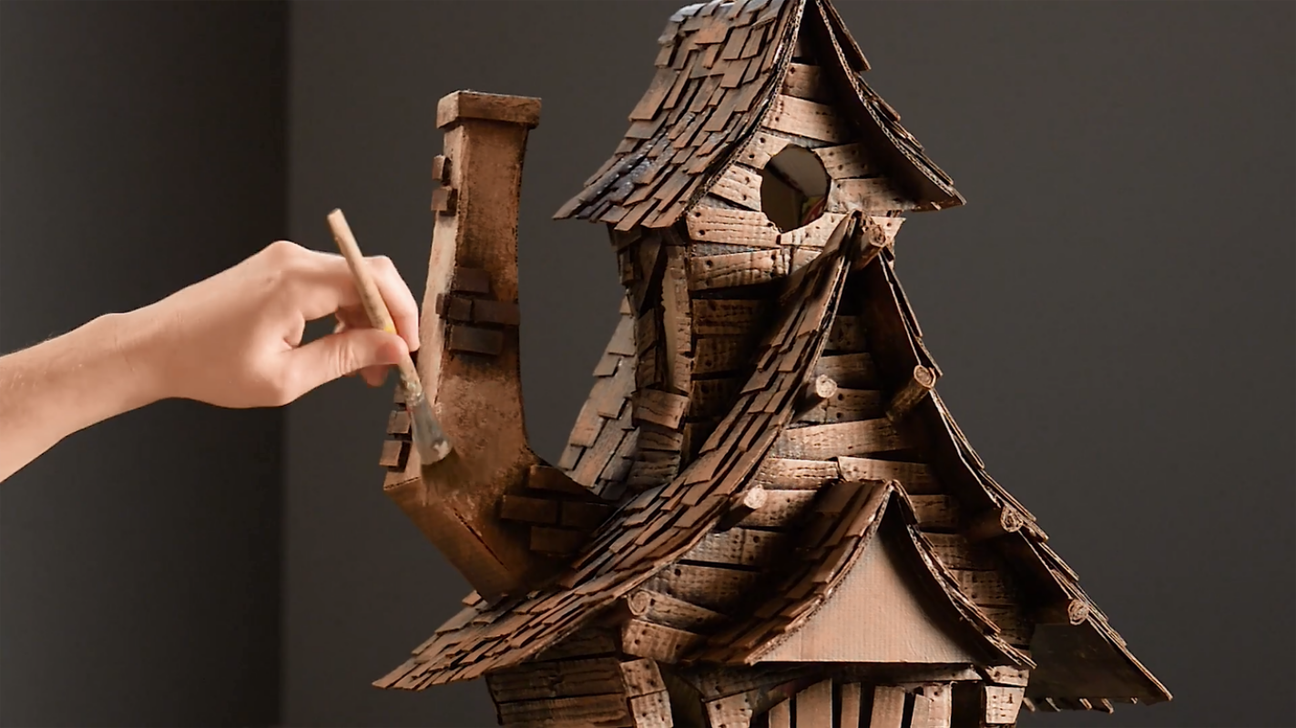 Witch House Using Cardboard : 5 Steps (with Pictures) - Instructables