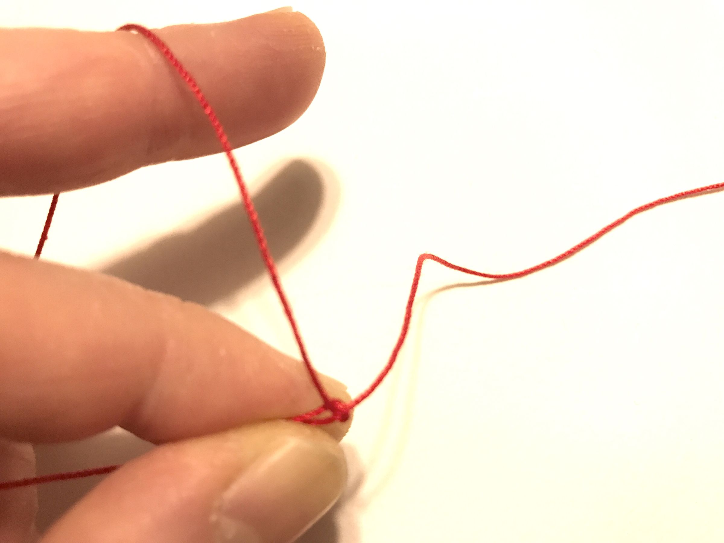 Necklace of Knots and Vintage Painted Beads : 11 Steps (with Pictures ...