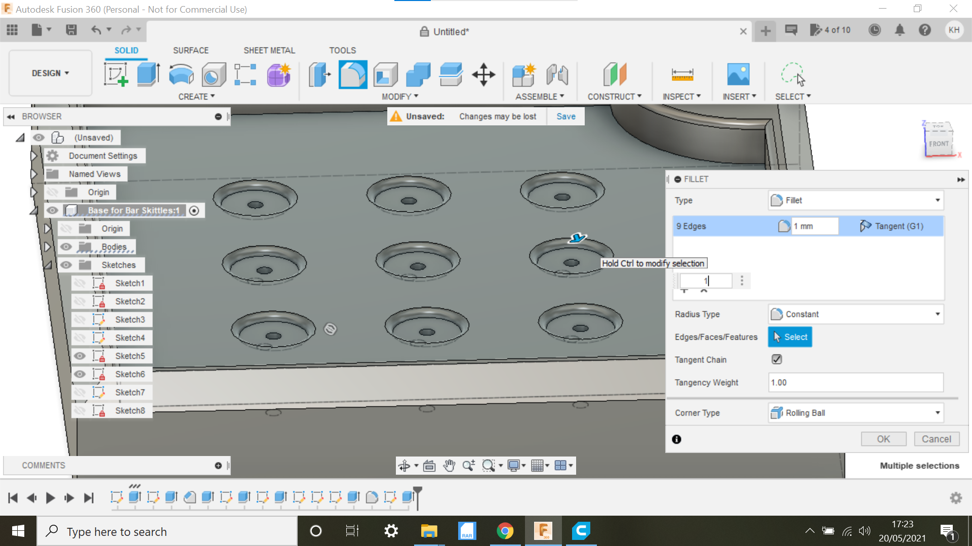 Desktop Bar Skittles With Fusion 360 : 6 Steps (with Pictures ...