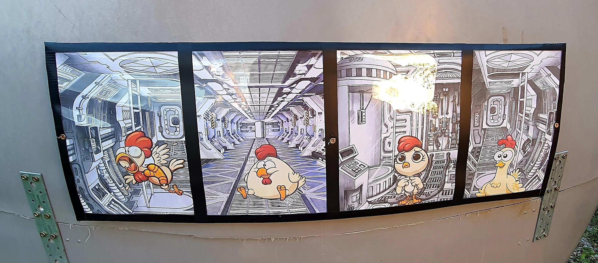 Space Chicken Spaceship Chicken Coop : 12 Steps (with Pictures ...